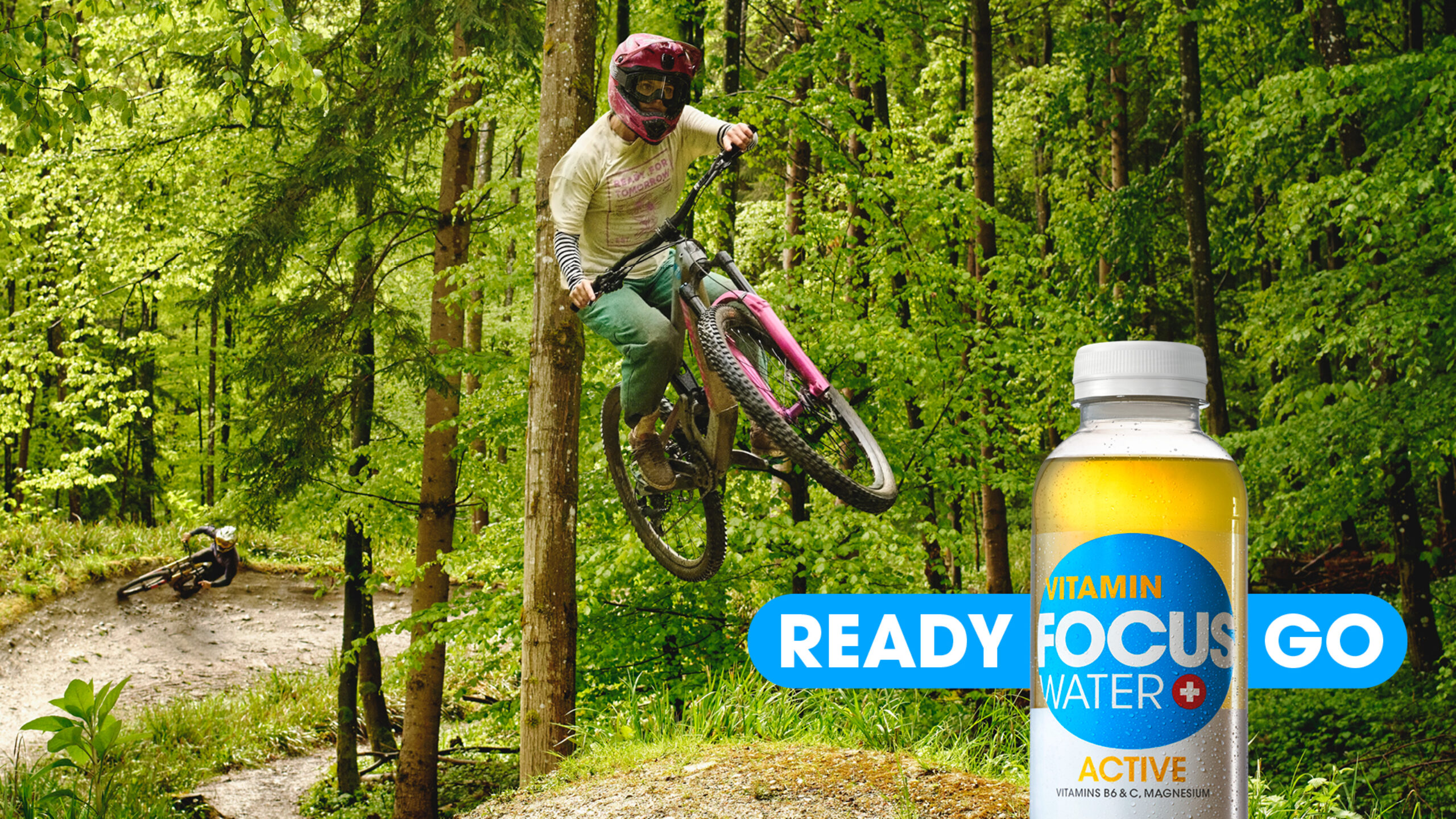 Ready. Focus. Go. – Focuswater startet neue Markenkampagne – Rivella Group
